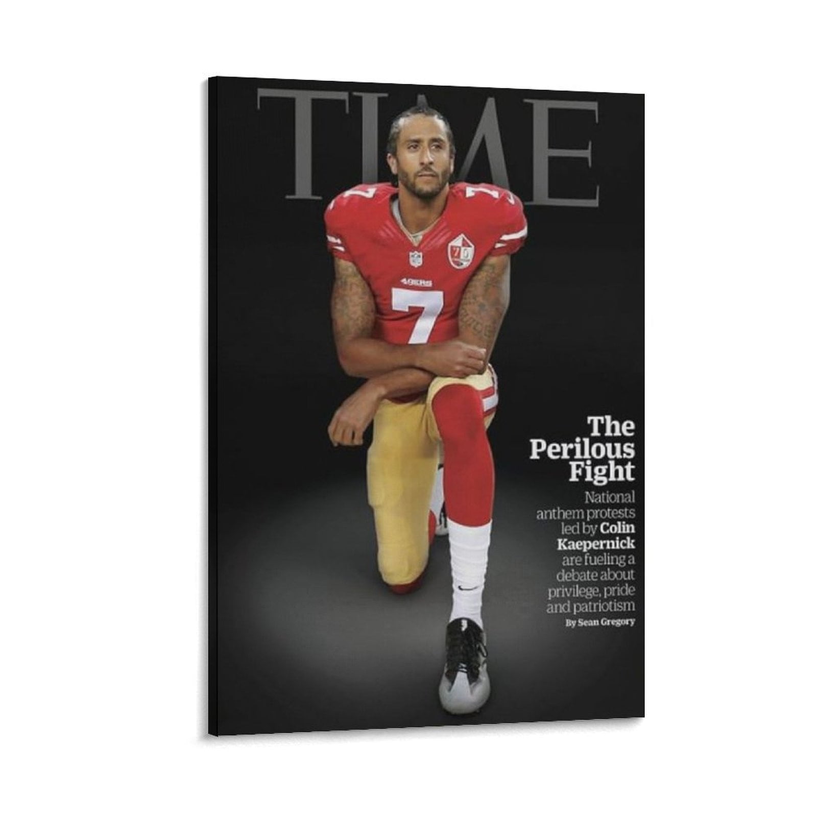 Colin Kaepernick Canvas Poster Artworks Canvas Poster Room Aesthetic ...
