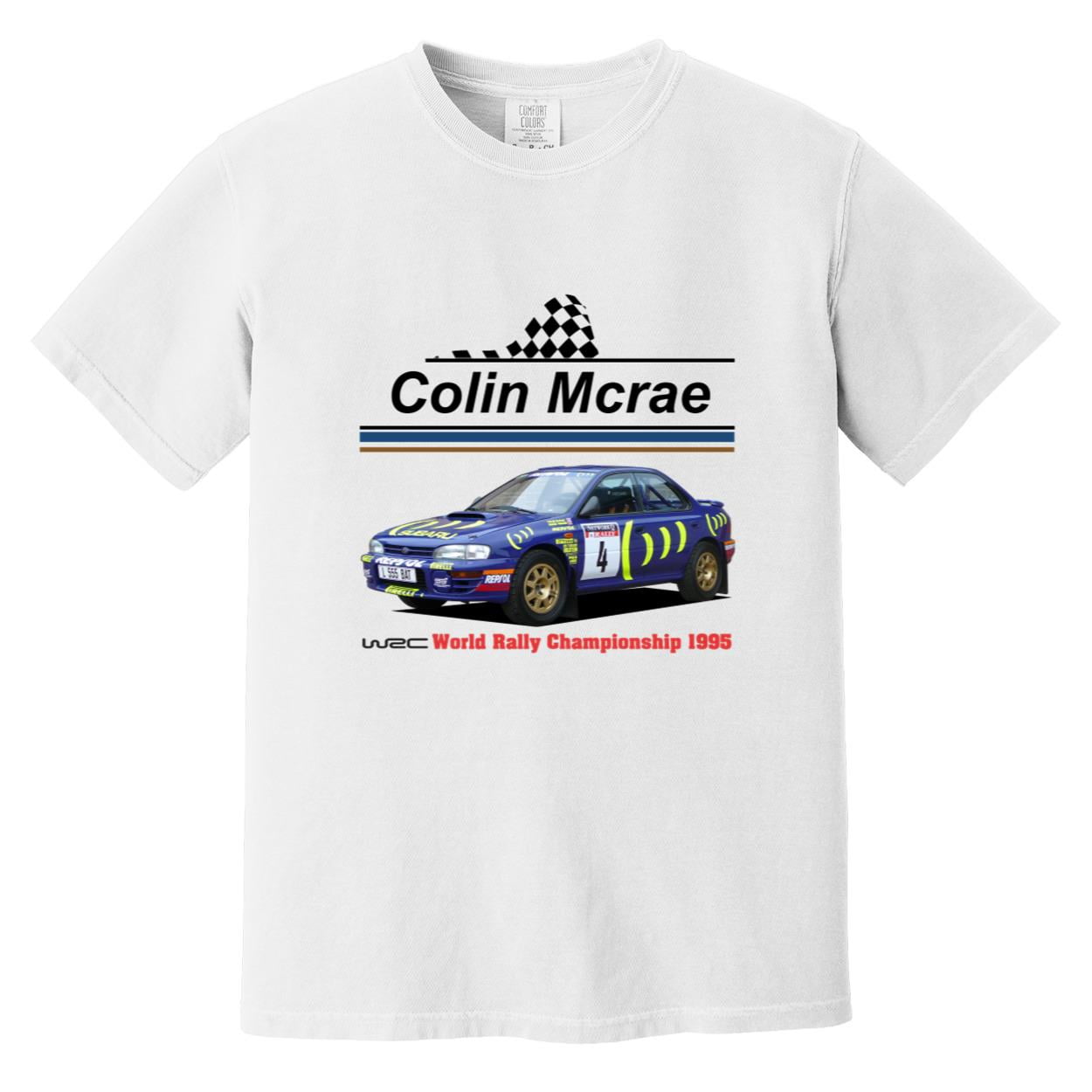 Colin McRae Comfort Color T-shirt with Bold Rally Inspired Graphic ...