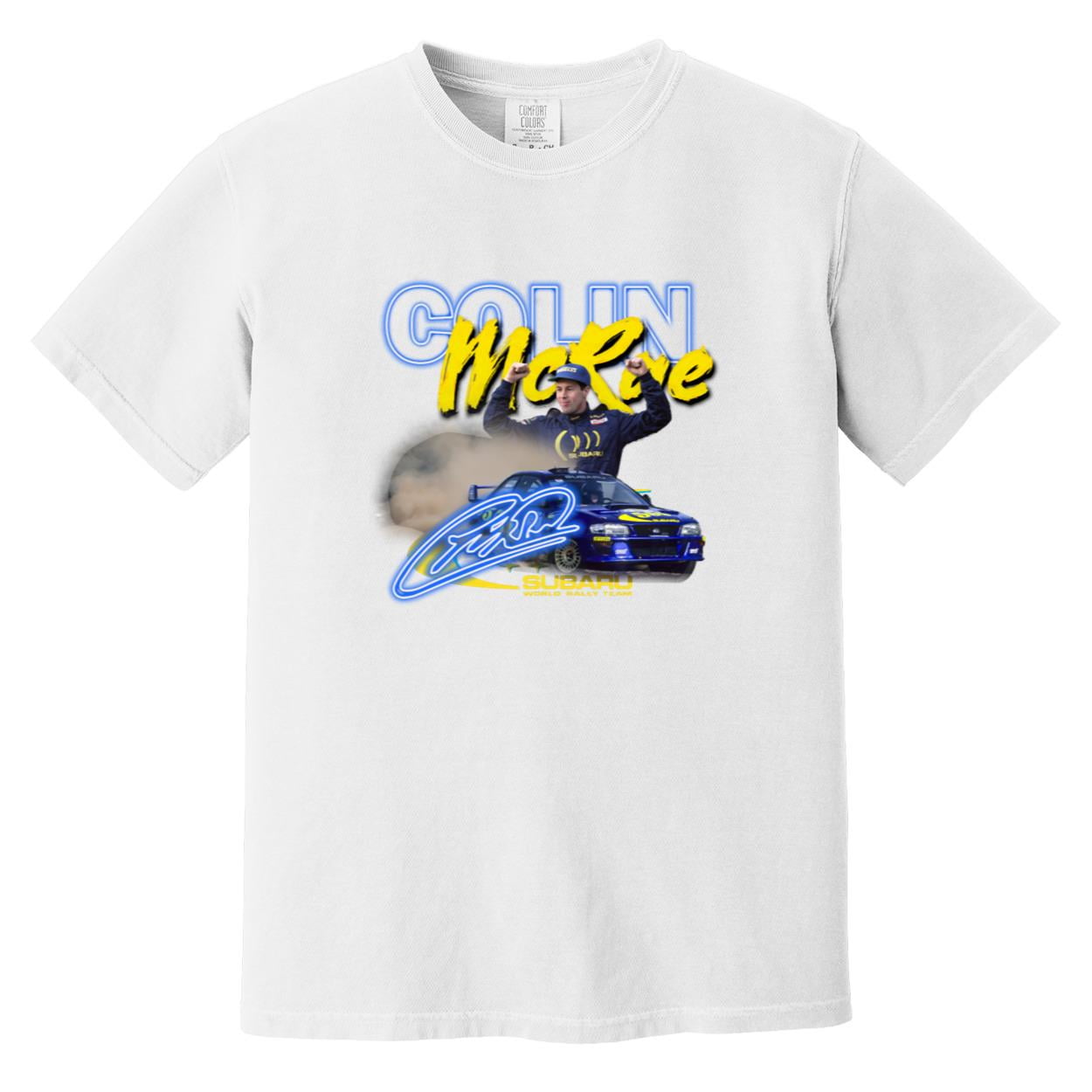 Colin McRae Rally Legend Comfort Color T-shirt for WRC and Speed Fans ...