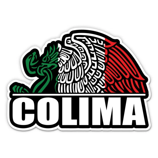 Colina Mexico Mx Bandera Sticker Phone Decal Water Bottle Stickers Car ...