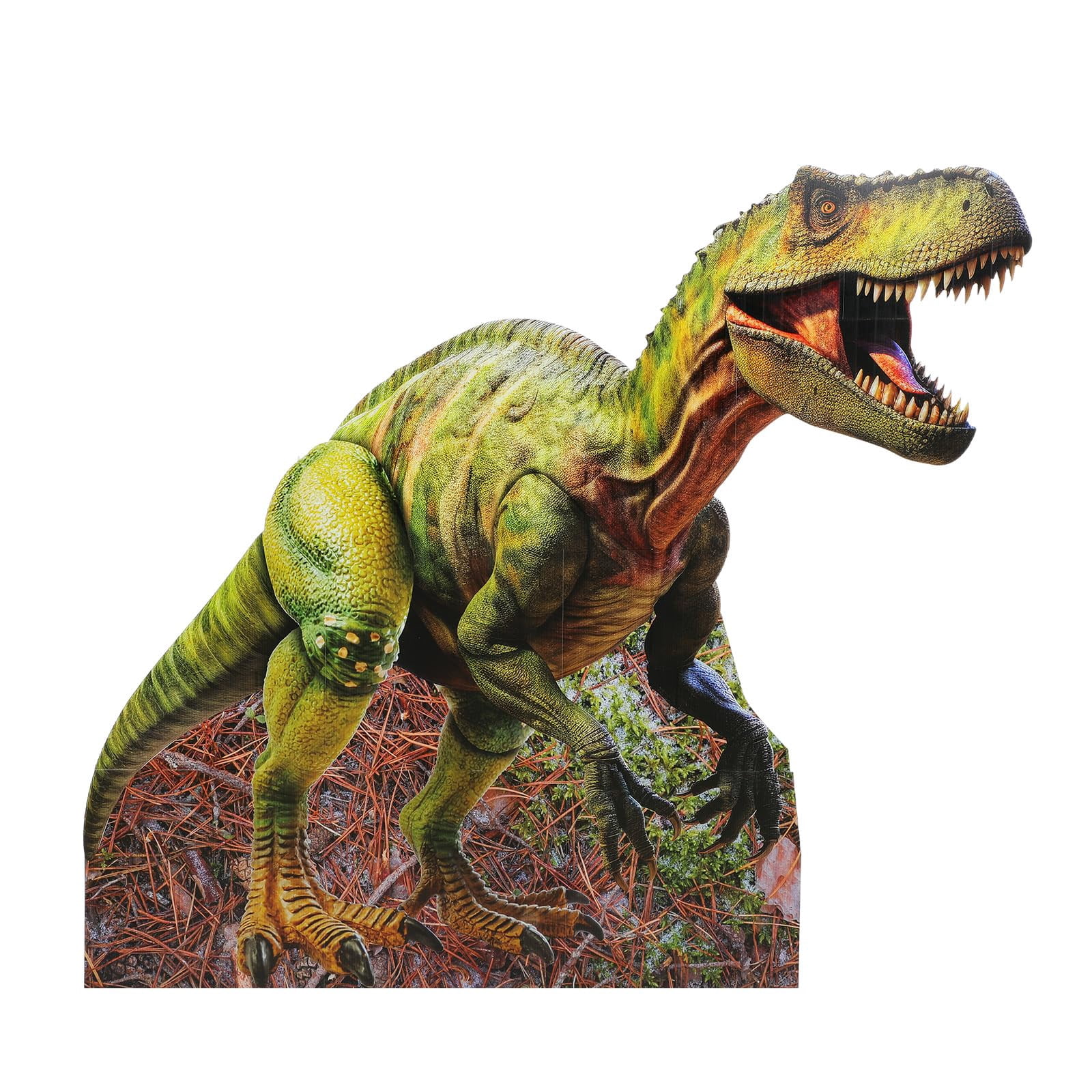 Colingmill 4 ft Life Size Dinosaur Cardboard Standup Dinosaur Birthday ...