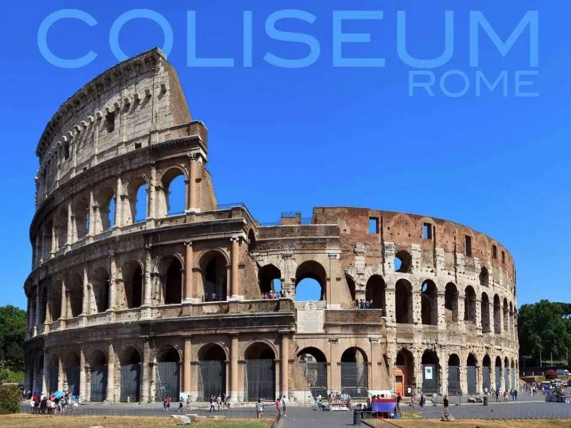 .Coliseum.rome.italy.ruin.travel.tourism.POSTER.Decoration.Graphic 24 x ...