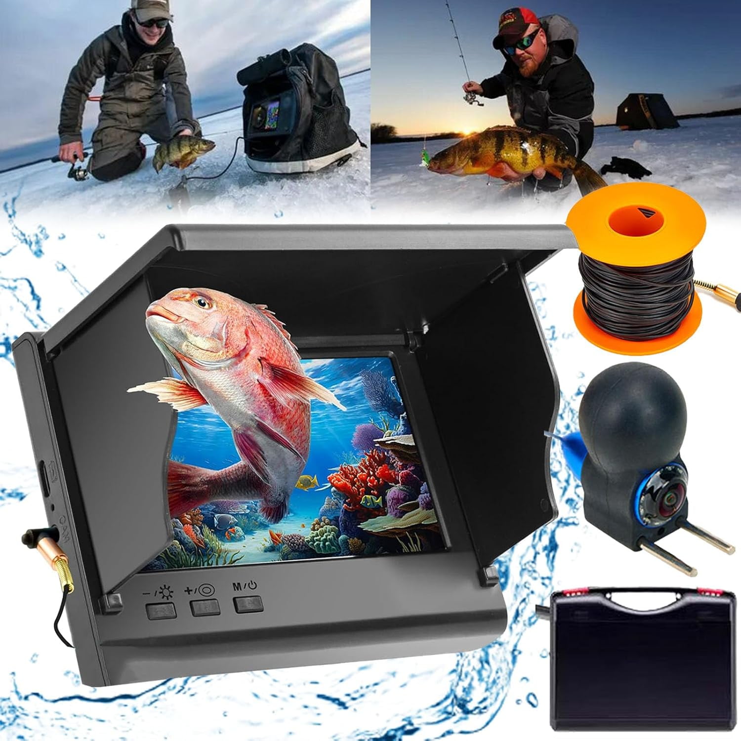 Colitt - Underwater Fishing Camera, Underwater 220° Fishing Camera, 4k ...