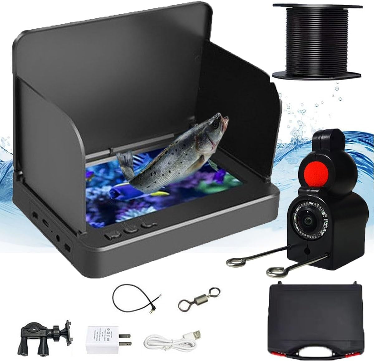 Colitt- Underwater Fishing Camera, Fishing Monitor Underwater Camera ...