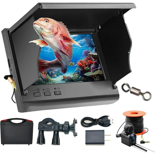 Colitt Underwater Fishing Camera, Night Vision Portable Fish Finder, 4. ...