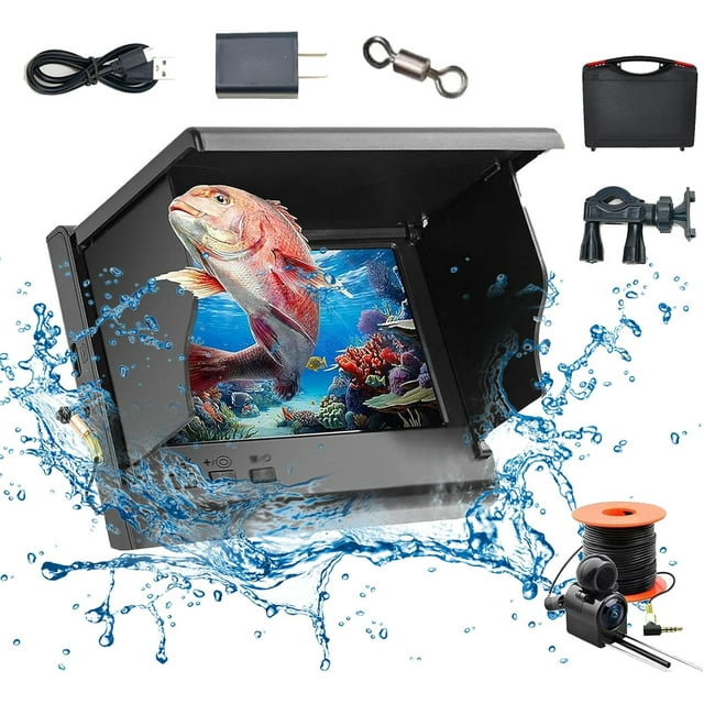 Colitt- Underwater Fishing Camera, Night Vision Portable Fish Finder ...