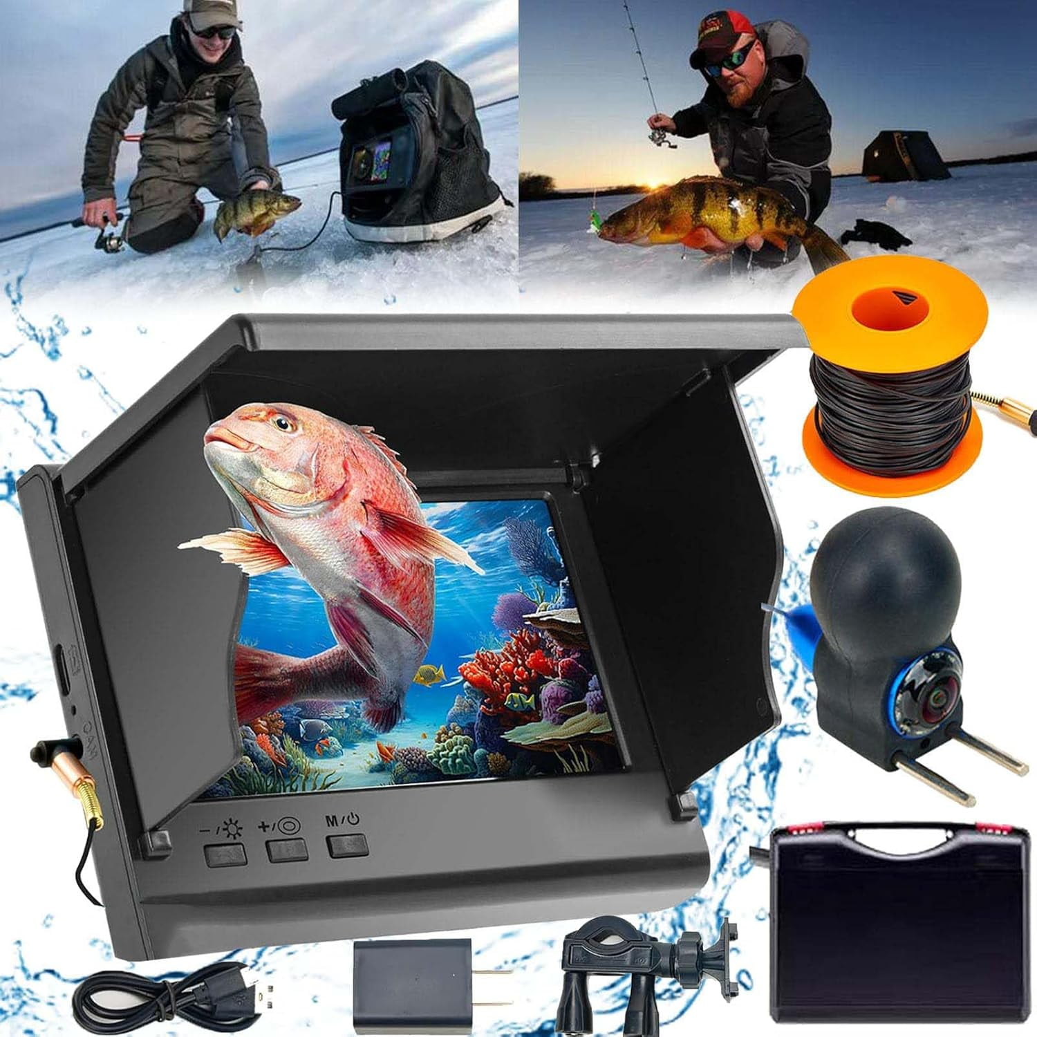 Colitt - Underwater Fishing Camera, Underwater 220° Fishing Camera, 4k ...