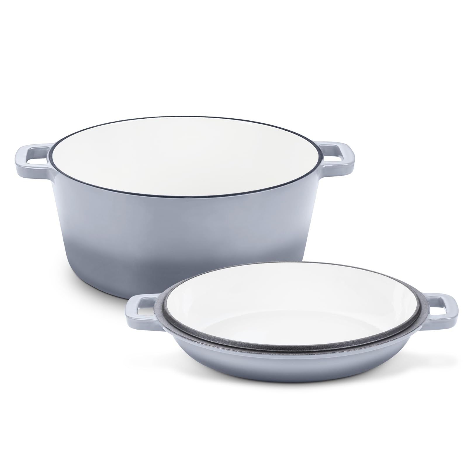 Cuisinart Chef'S Classic Enameled Cast Iron 7 Qt. Round Covered ...