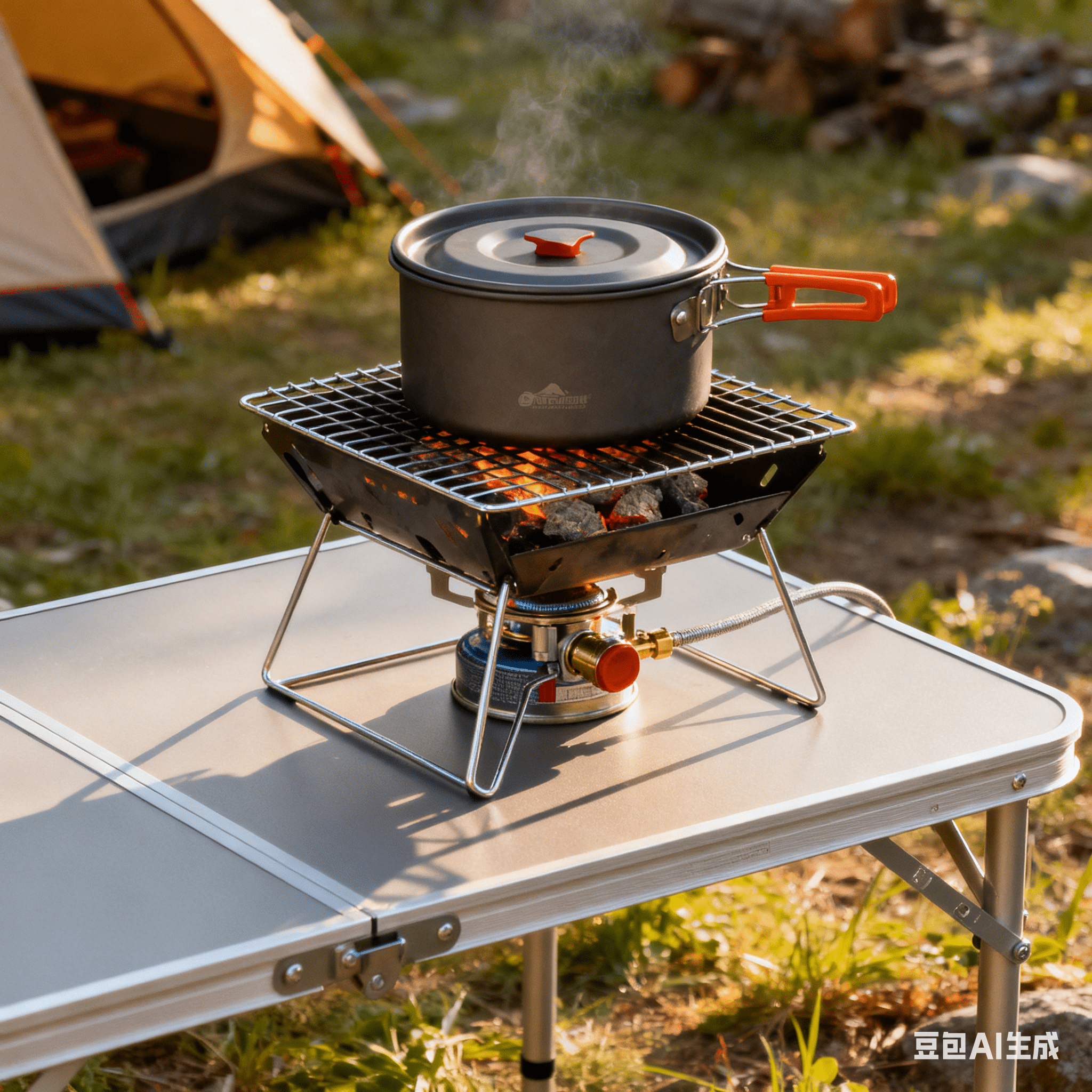 Coliware 25Pcs Portable Camping Cookware Set, Non-Stick Lightweight Pot ...