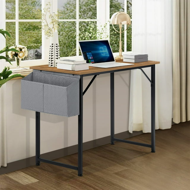 Coliware 31 inch Small Computer Desk, Modern Simple Style Home Office ...