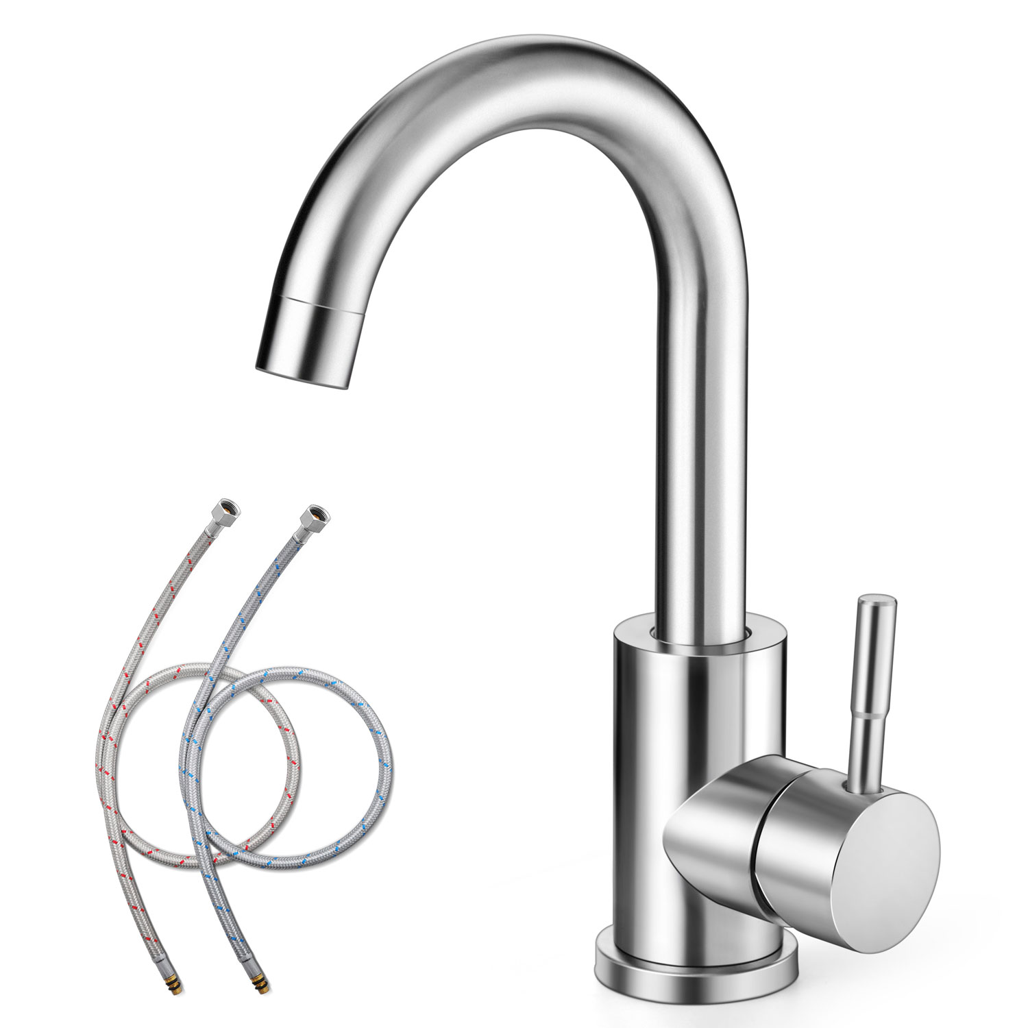 Moen Ws84760 Genta 1.2 GPM Single Hole Bathroom Faucet - Chrome ...