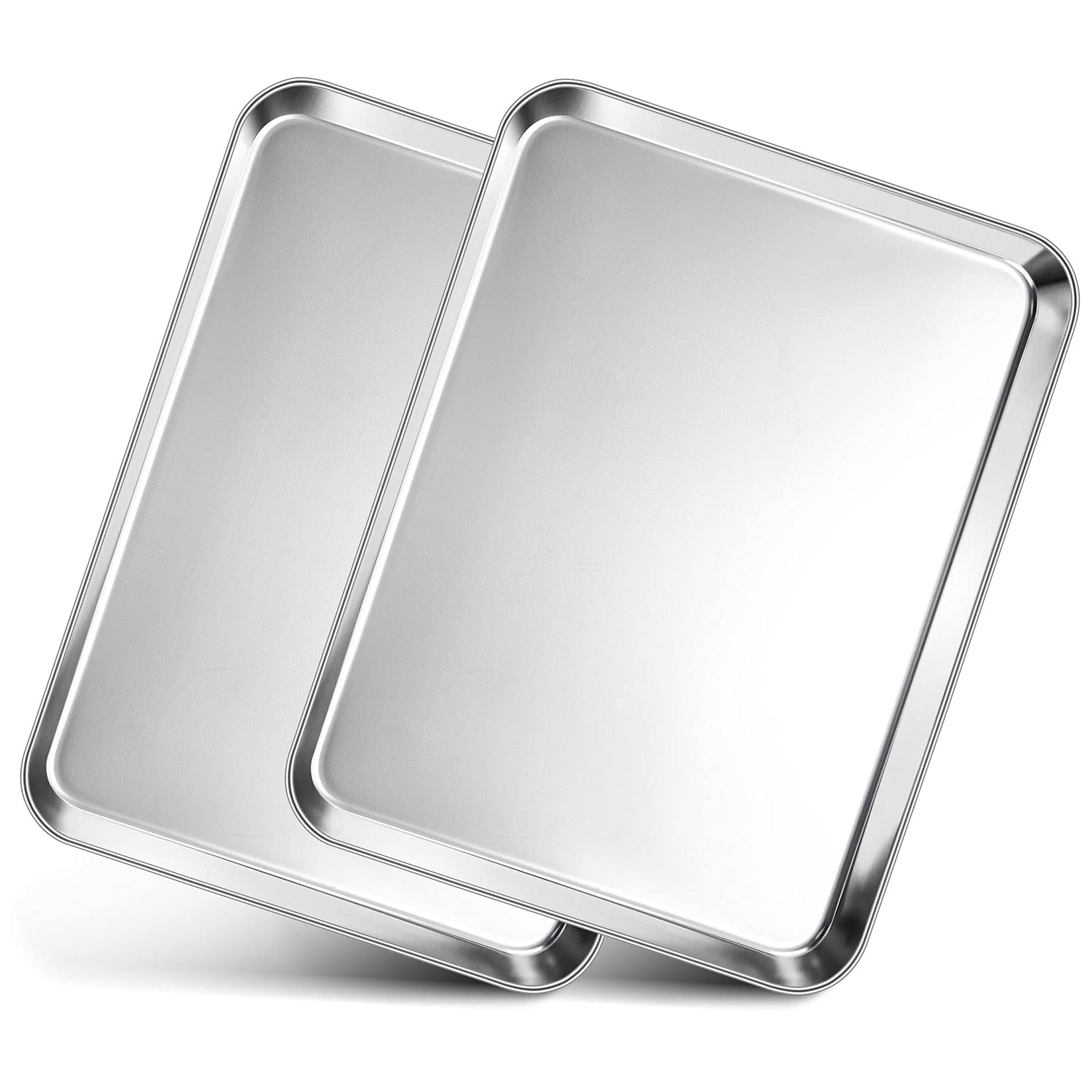 Wilton Large Nonstick Aluminum Cooking Sheet for Baking Cookies and ...