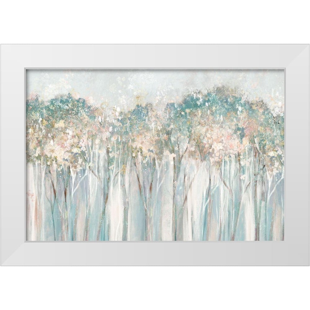 Collabera, Pamela 18x13 White Modern Wood Framed Museum Art Print ...