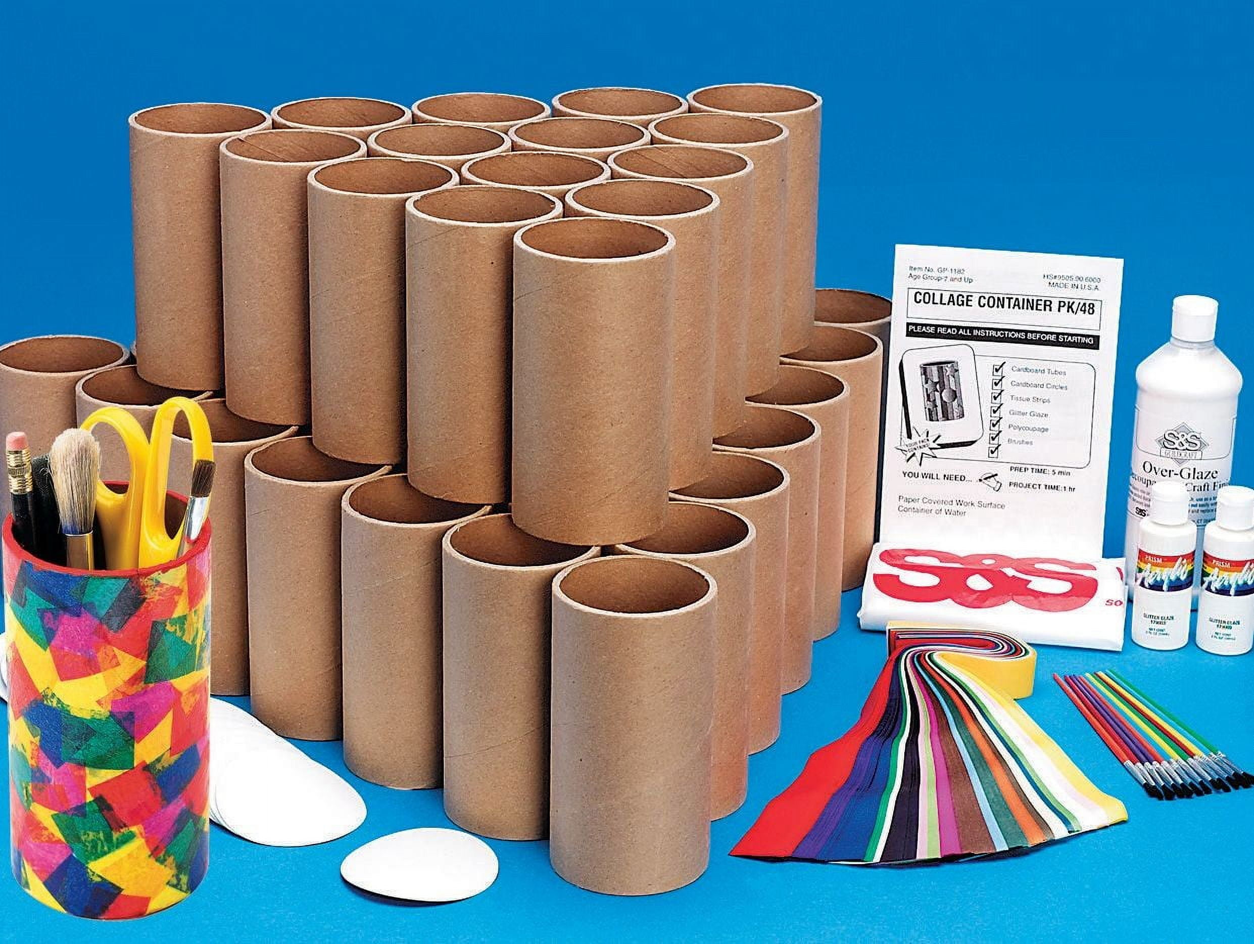 Collage Containers Craft Kit (Pack of 48) - Walmart.com