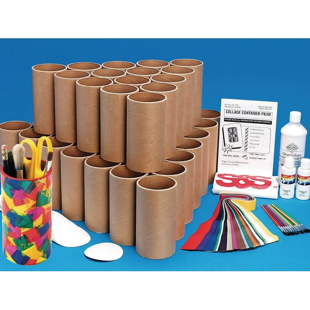 Collage Containers Craft Kit (Pack of 48) - Walmart.com