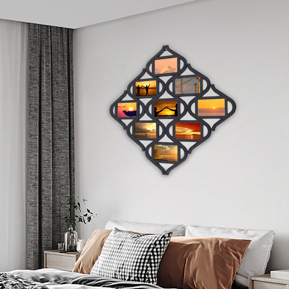 Collage Photo Frame 9 Picture Frames for Multi Photo Family Wall Decor ...