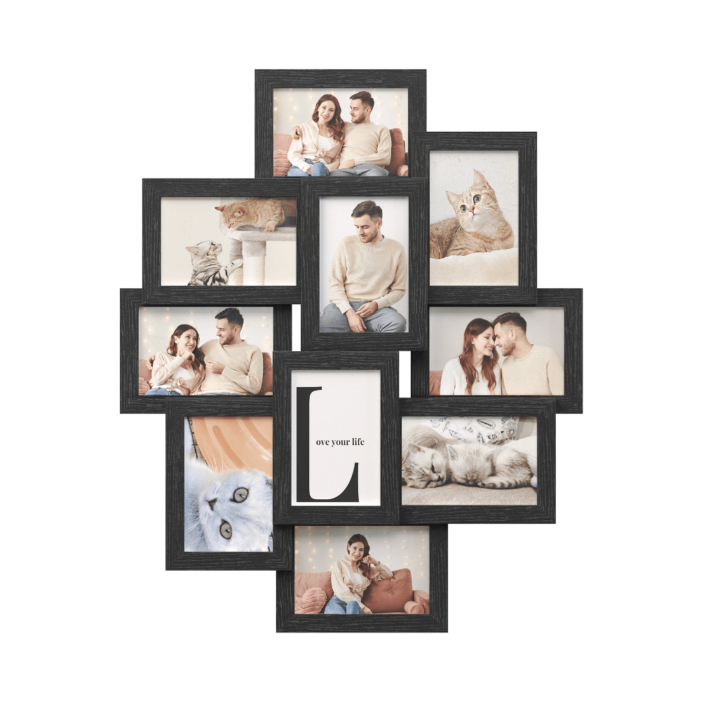 Collage Picture Frames, 4x6 Picture Frames Collage For Wall Decor, 10 ...