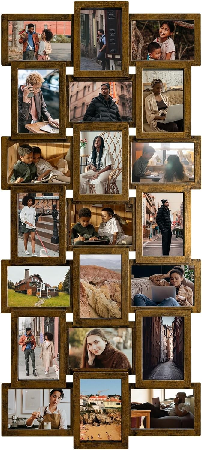 Collage Picture Frames for Wall Decor, 21-Opening Reunion Family ...