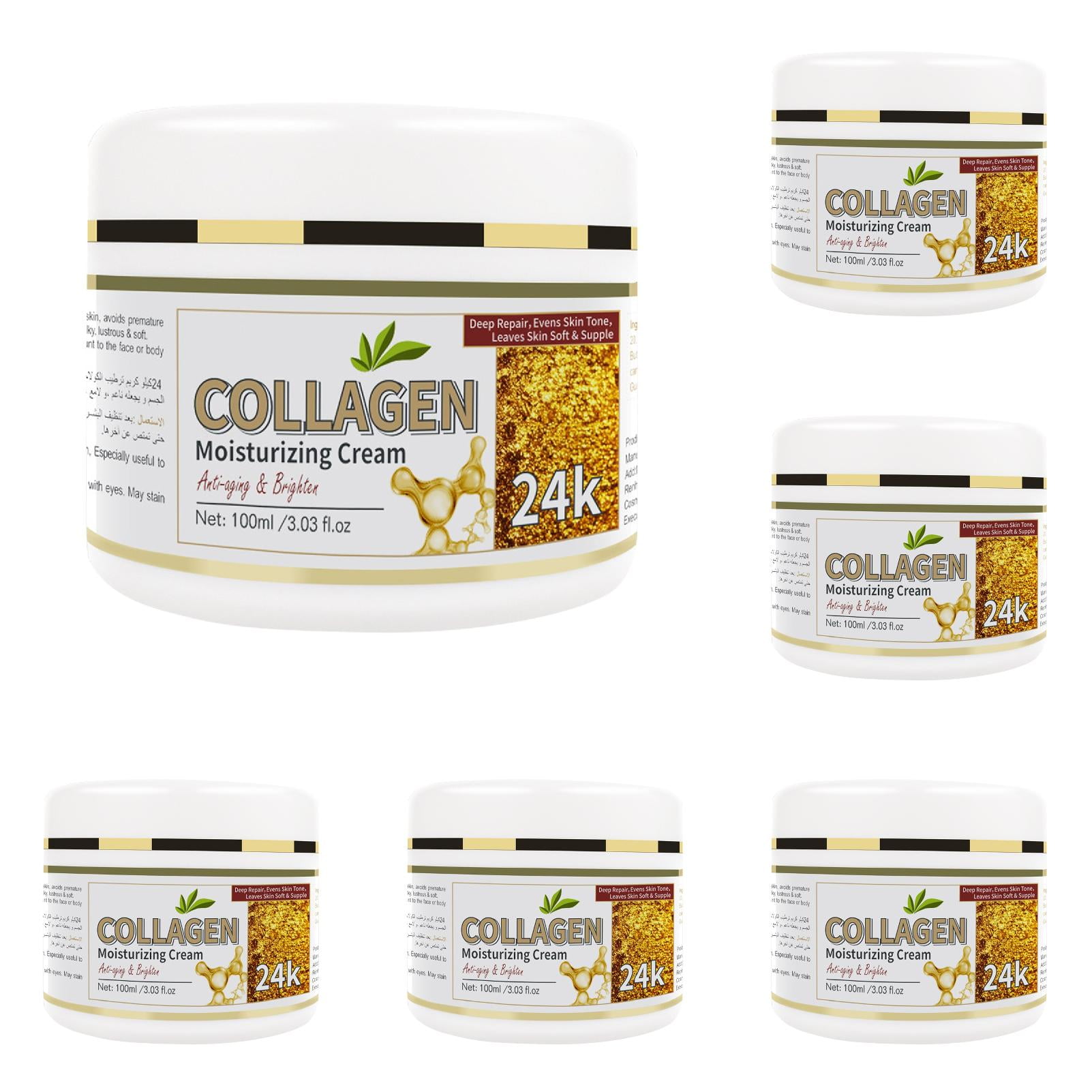 Collagen Aging Facial Moisturizer Day And Night Natural Formula With ...