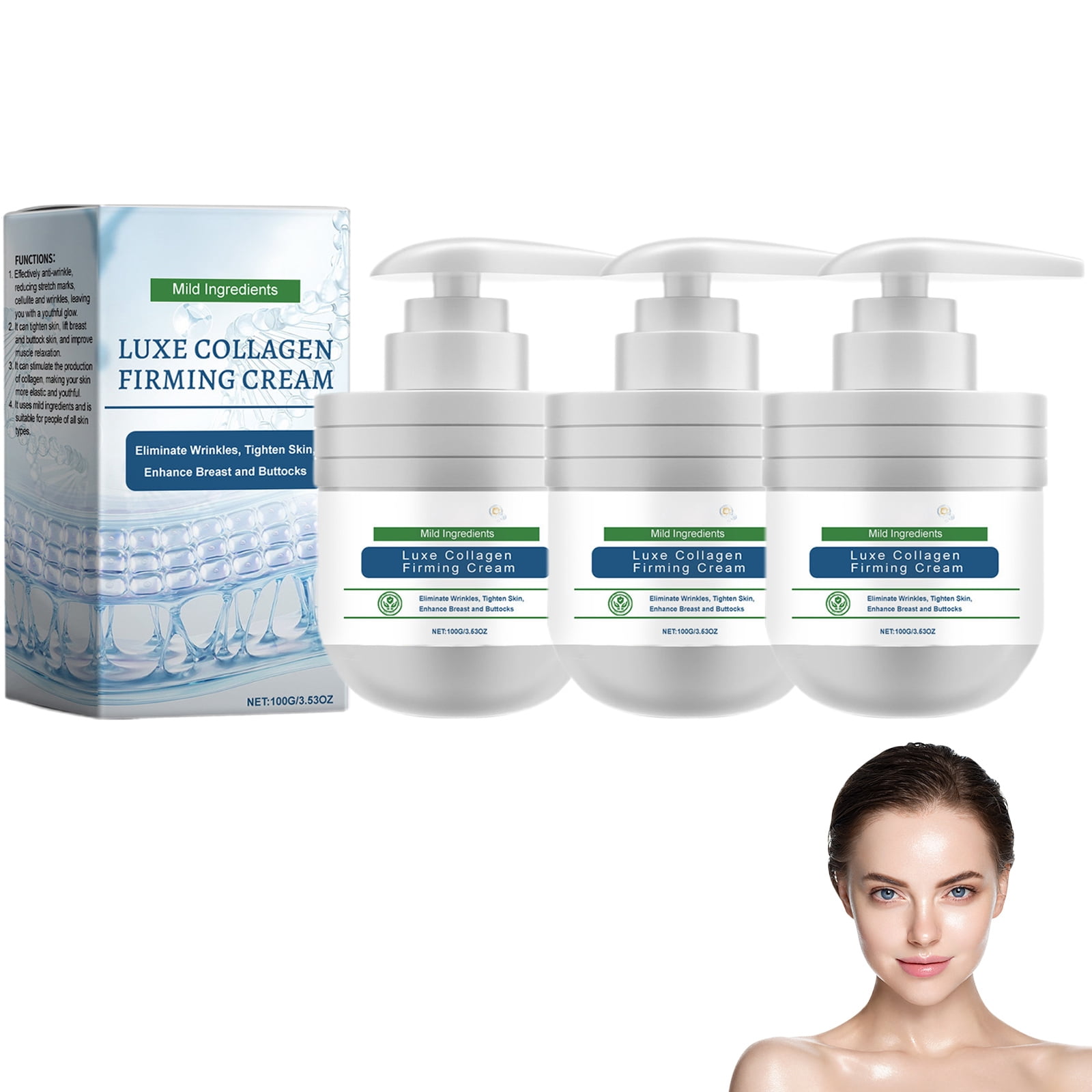 Collagen Body Butter Moisturizer Lotion & Face Cream | Dry Skin Rescue ...