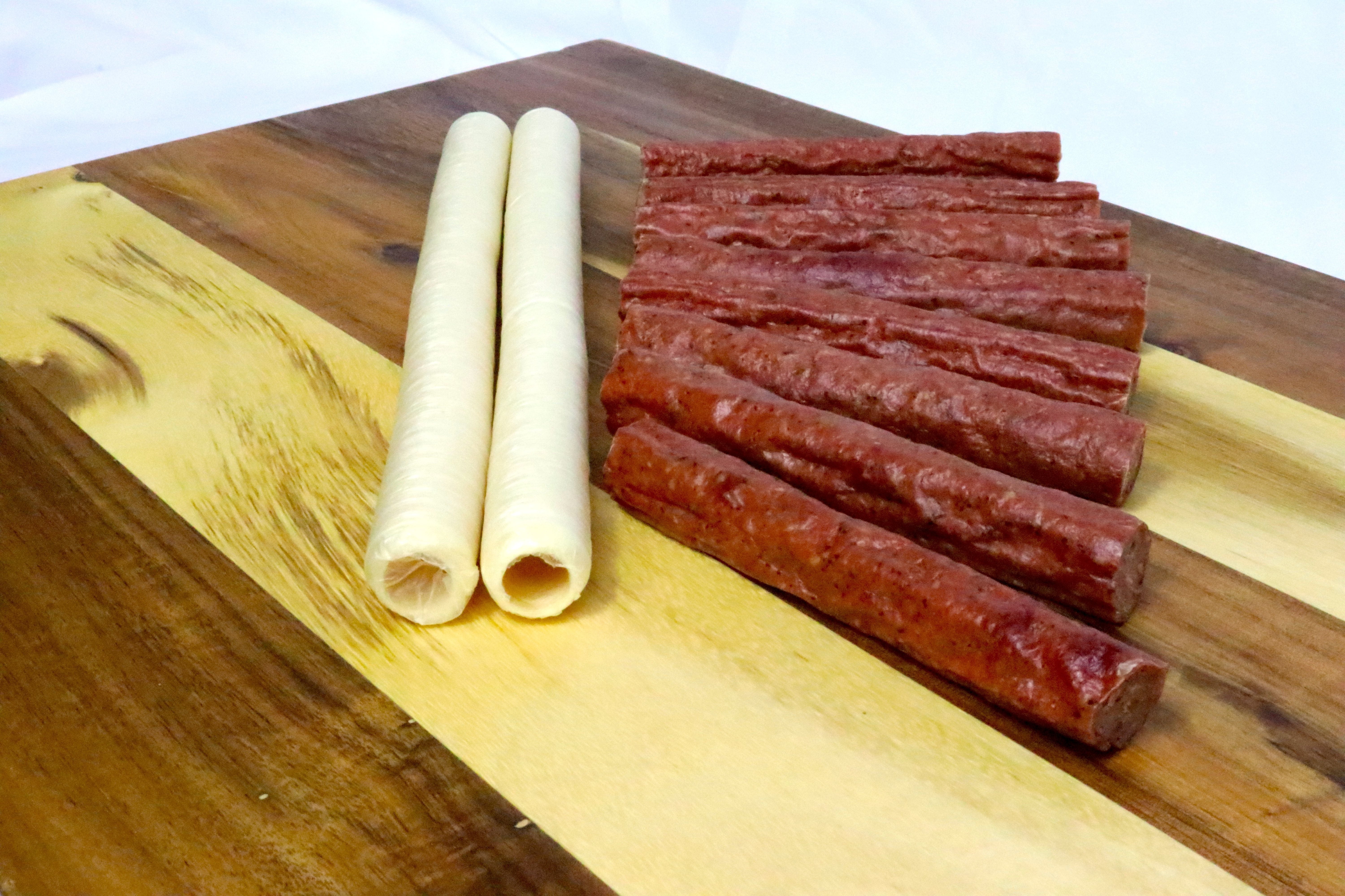 Casingstore Collagen Casings, Smoked, 19mm x 46ft, Edible, Stuffs 16-18 ...