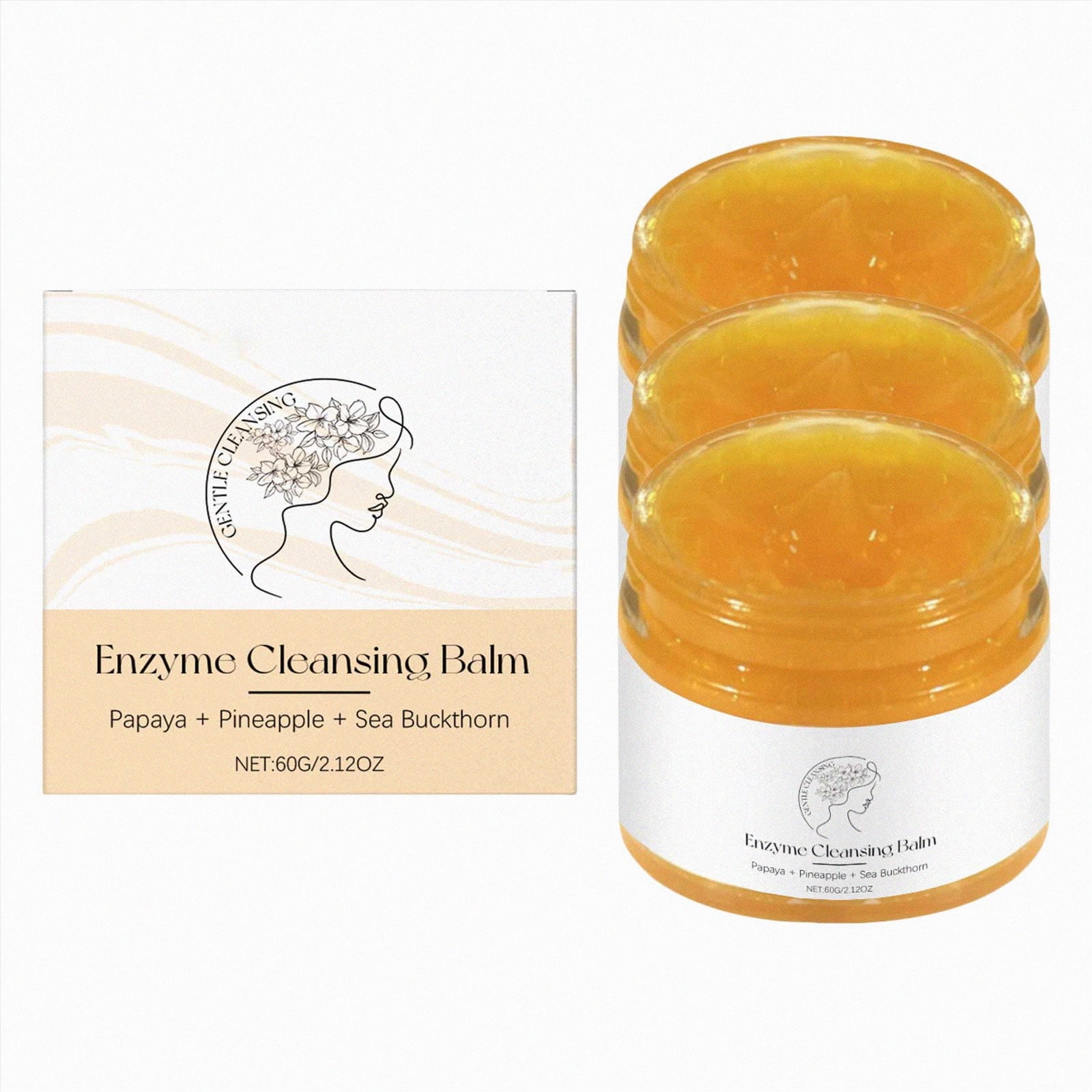 Collagen Cleansing Balm 60g – Nourishing Makeup Remover & Deep Cleanser ...