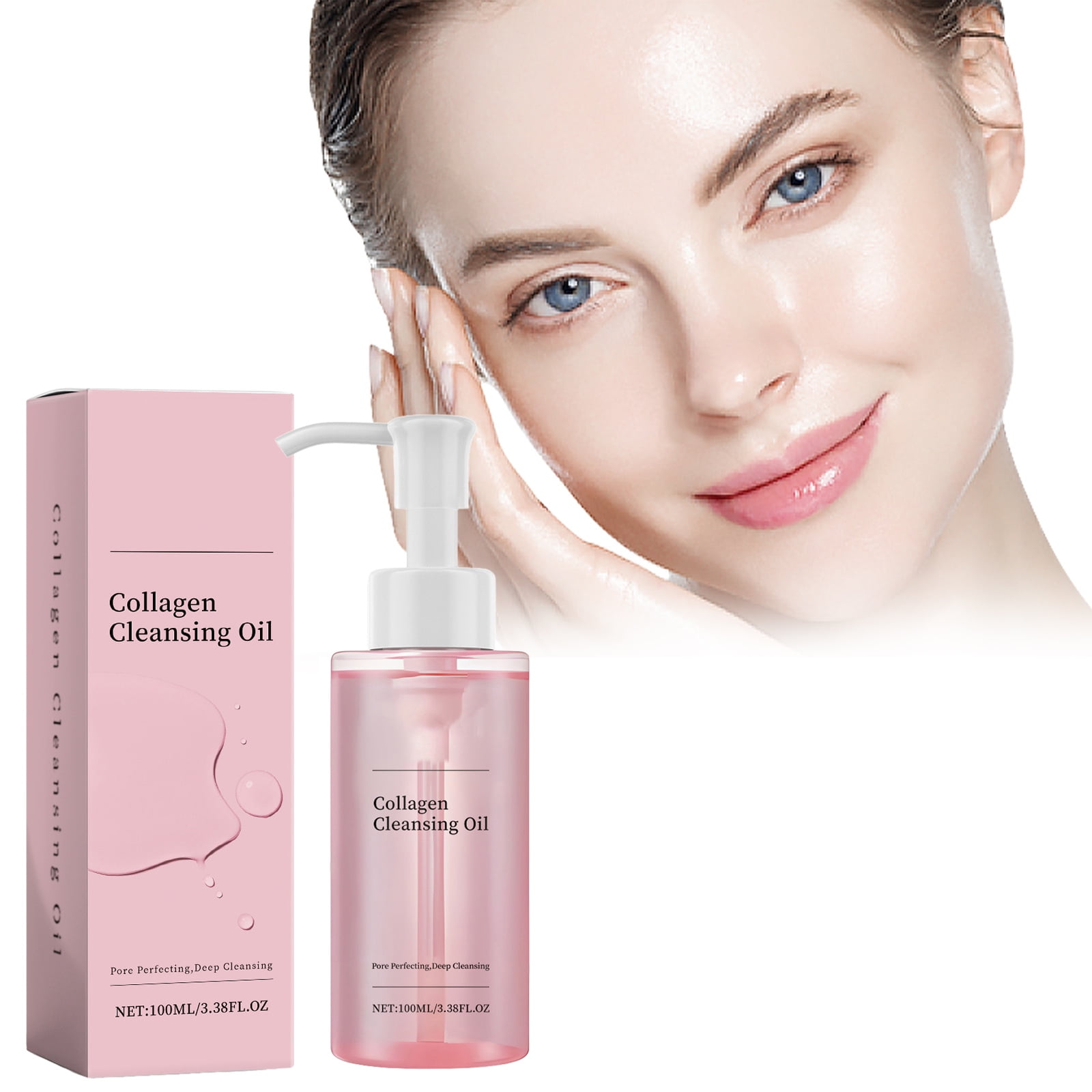 Collagen Cleansing Oil Balm Facial lip Makeup Remover Hydrating Makeup ...