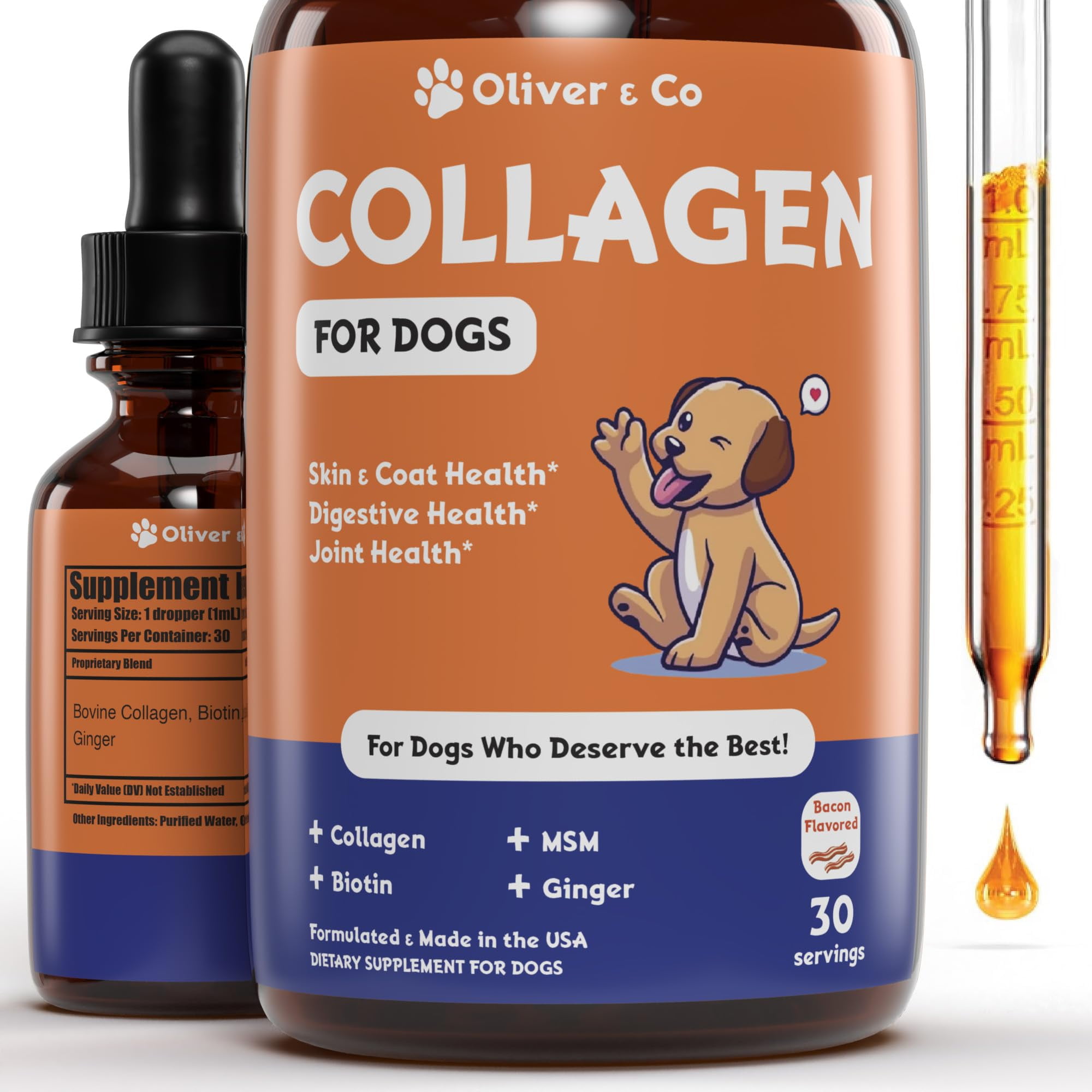 Collagen Dogs - YYF14 Dog Collagen - Liquid Collagen Dogs - Itch Relief ...