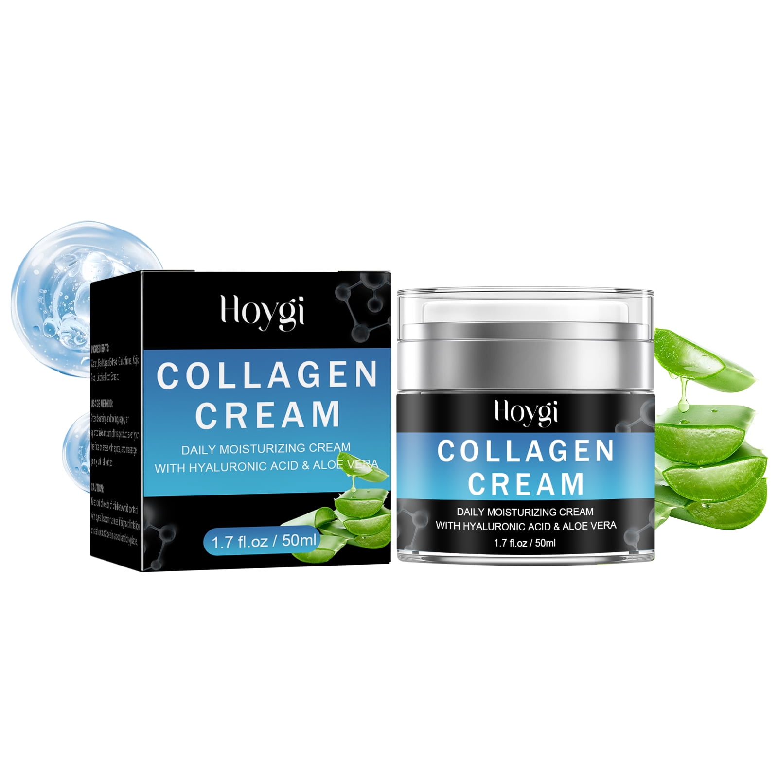 Collagen Face Cream Rejuvenating Skin Brightening Anti-Puffiness ...