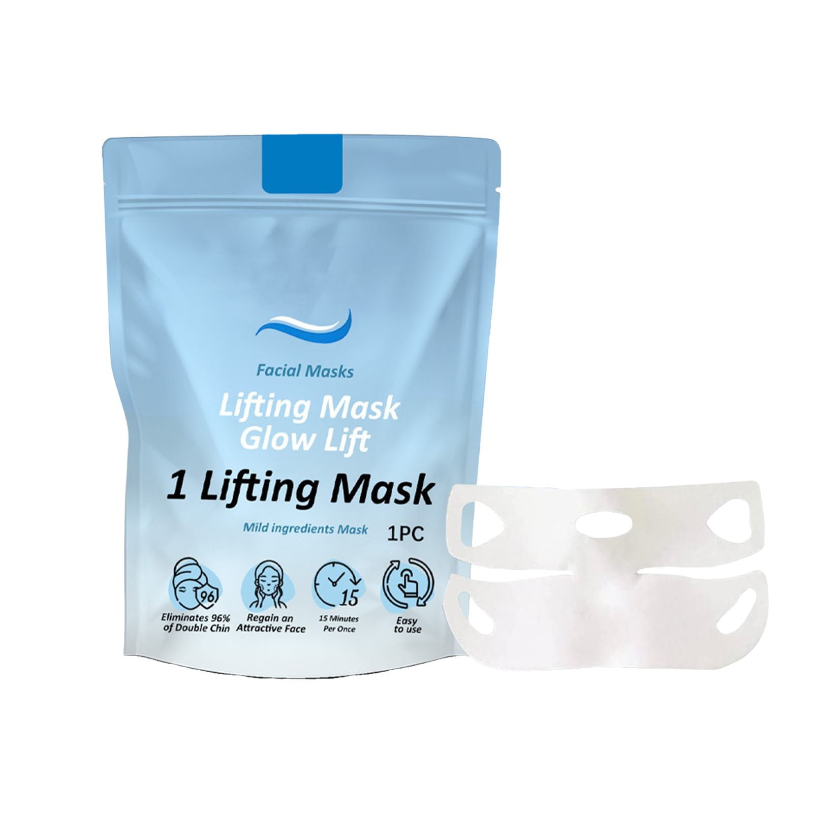 Collagen Face Mask, Chinology Lift Chin Mask – Double Chin Lifting Mask ...