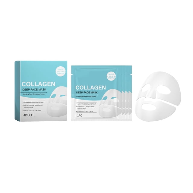 Collagen Face Mask - Collagen Real Deep Mask - Deep Collagen Overnight ...