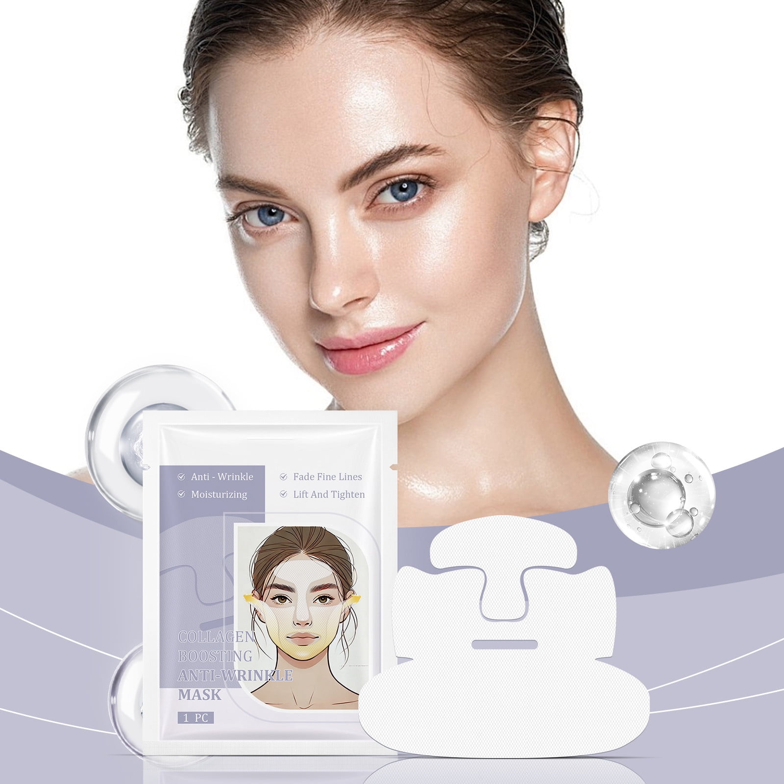 Collagen Face Mask, Deep Collagen Lifting Mask, Anti Wrinkle ...