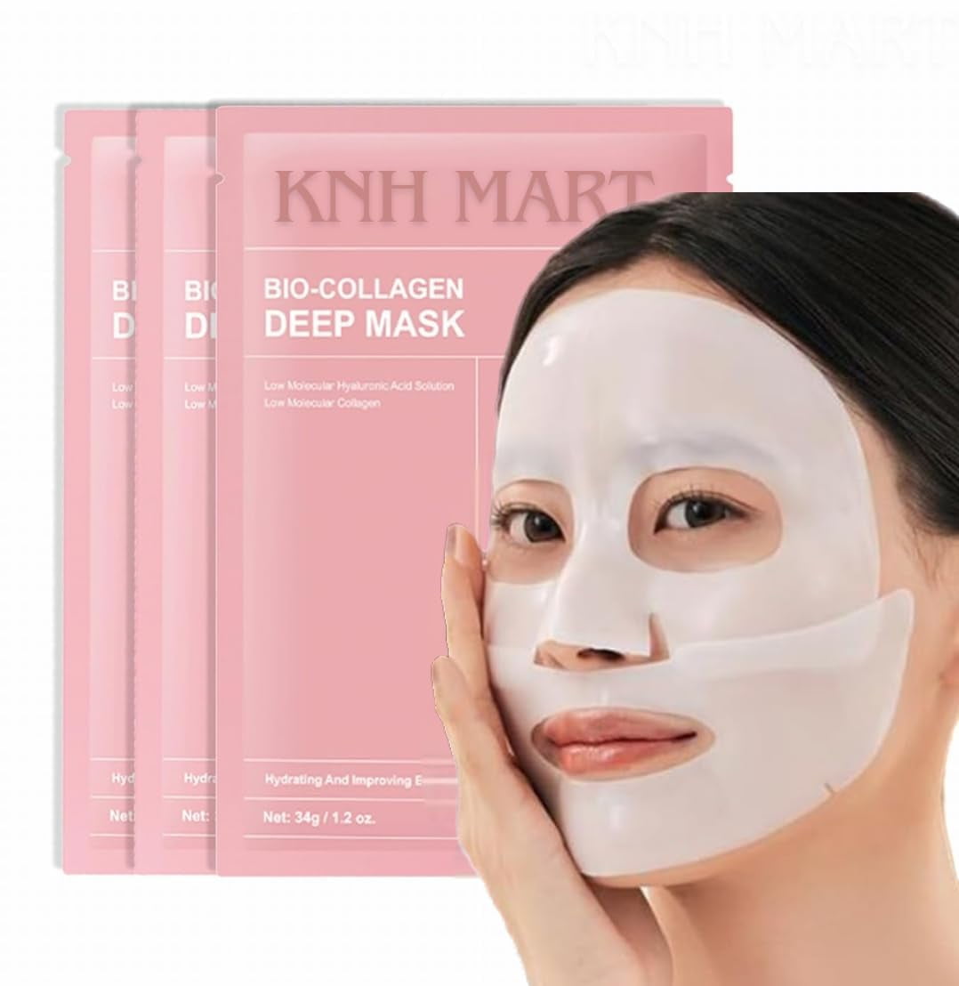Collagen Face Mask For Face Collagen Real Deep Overnight Wrapping Mask ...