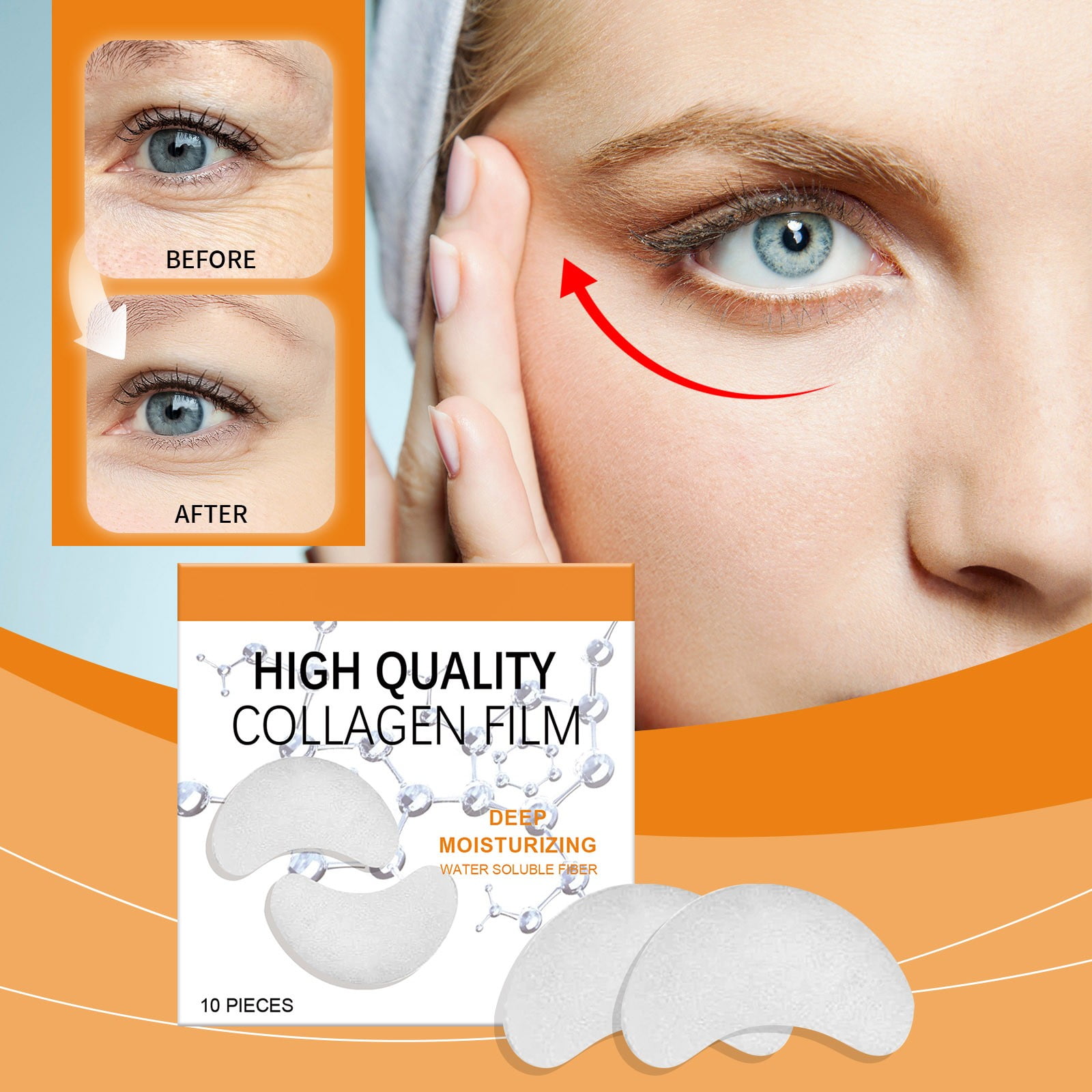 Collagen Face Mask Melting Collagen Film, Highprime Collagen Film For ...