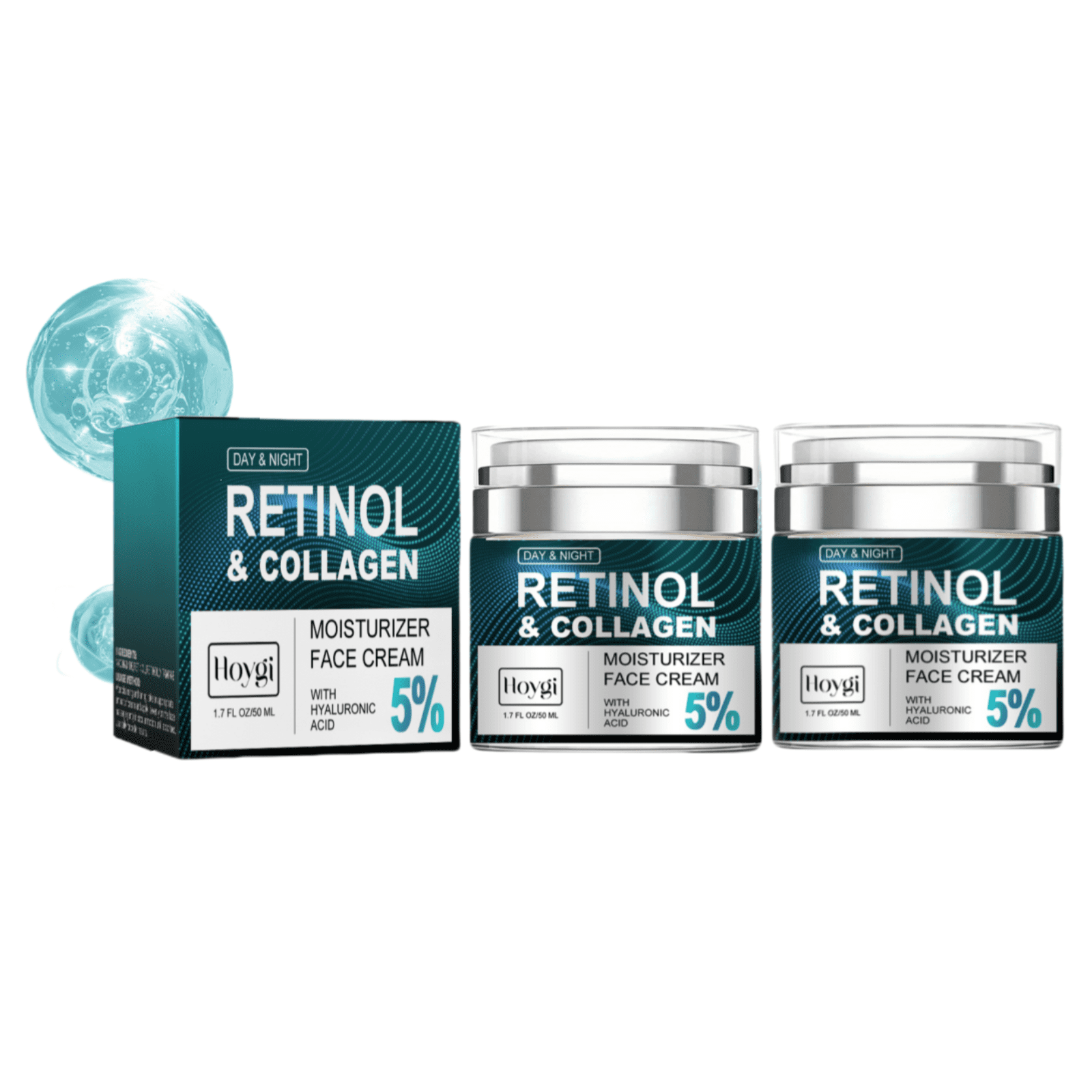 Collagen Face Moisturizer with Airless Pump - Collagen Botanical Stem ...