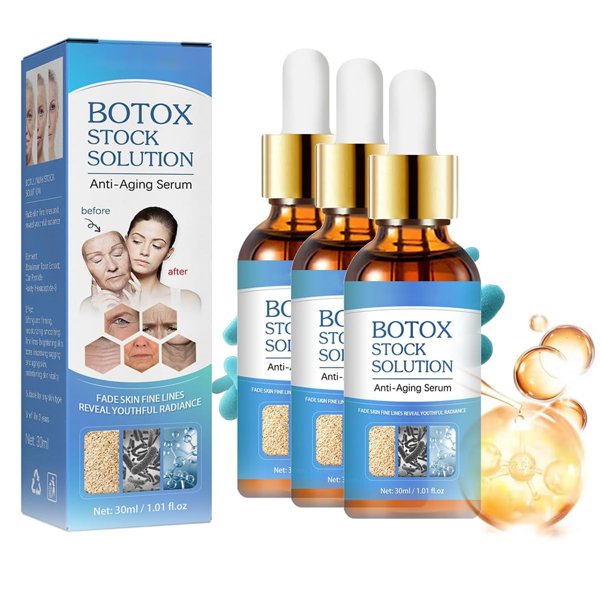 Collagen Facial Essence Anti Aging Fades Facial Fine Lines And