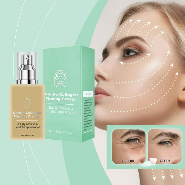 Collagen Firming Cream,Face Collagen Cream pro for Tightening and Firming,Lift and Tighten ...