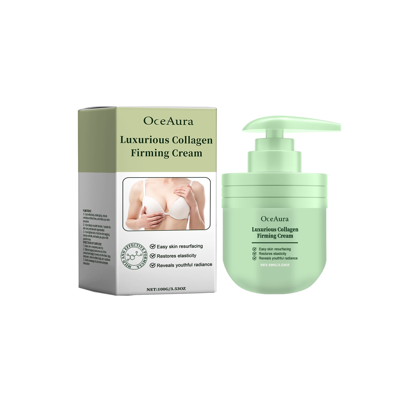 Collagen Firming Cream Hydrates Soft, Firming Skin, Lightening Lines ...