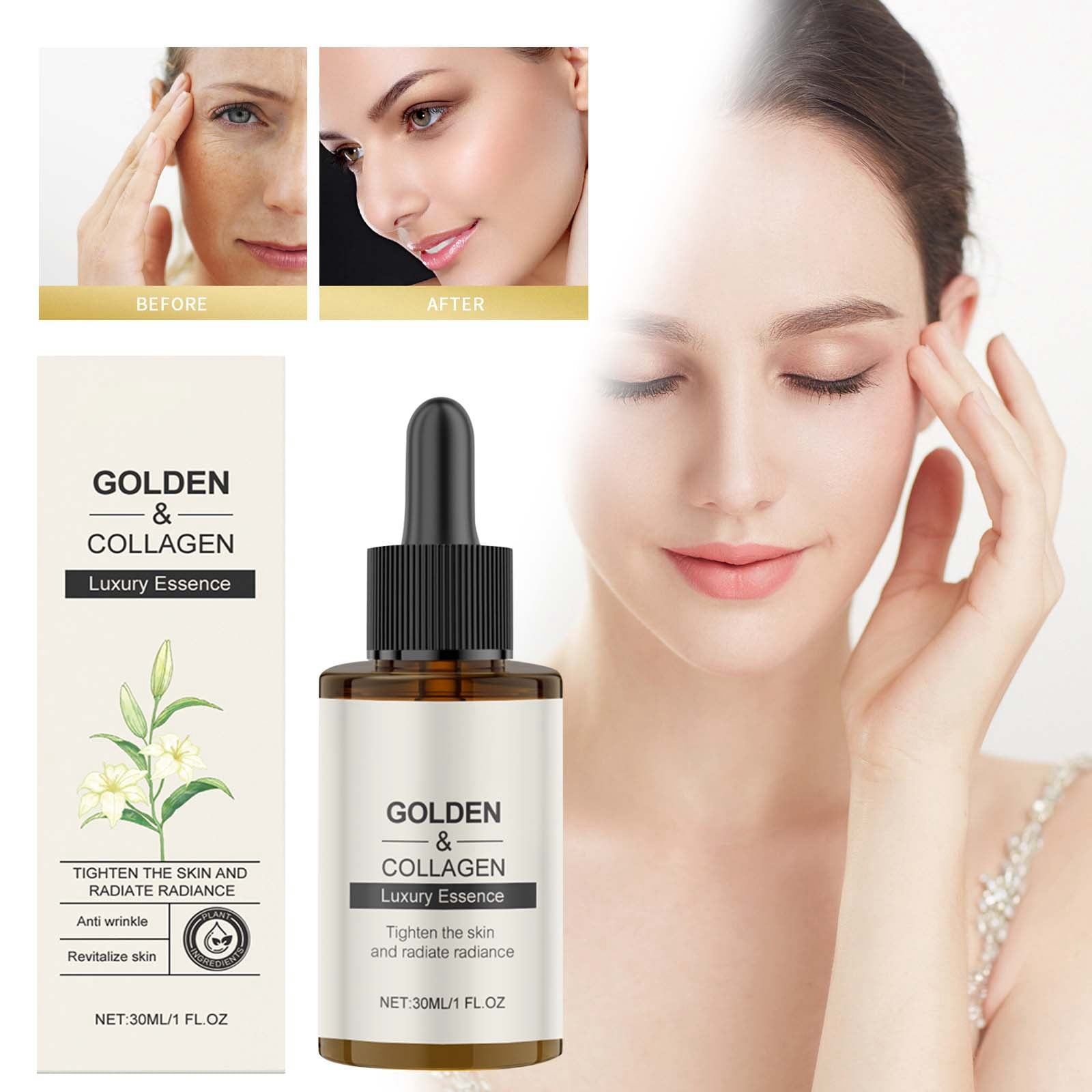 Collagen Hydrating Fine Line Reducing Rejuvenating Facial（30ml） Mens ...