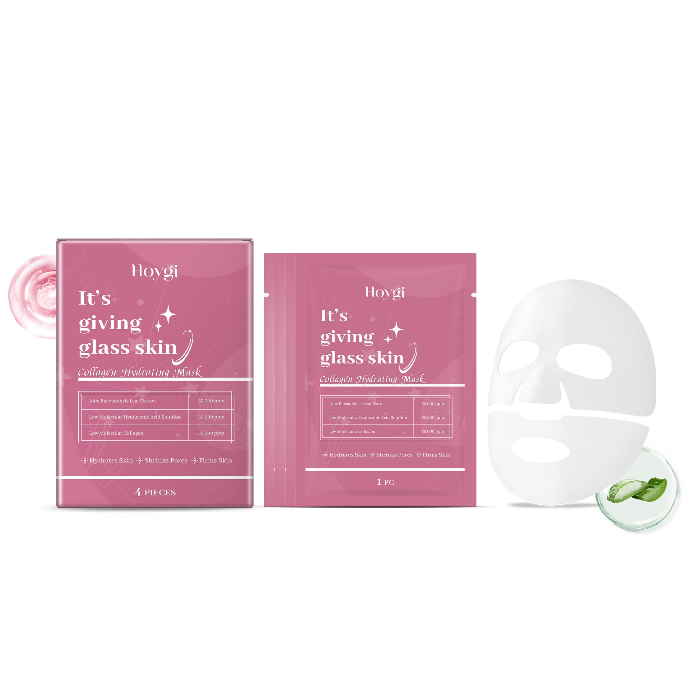 Collagen Hydrating Mask Essence Mask Gently Hydrates And Moisturizes ...