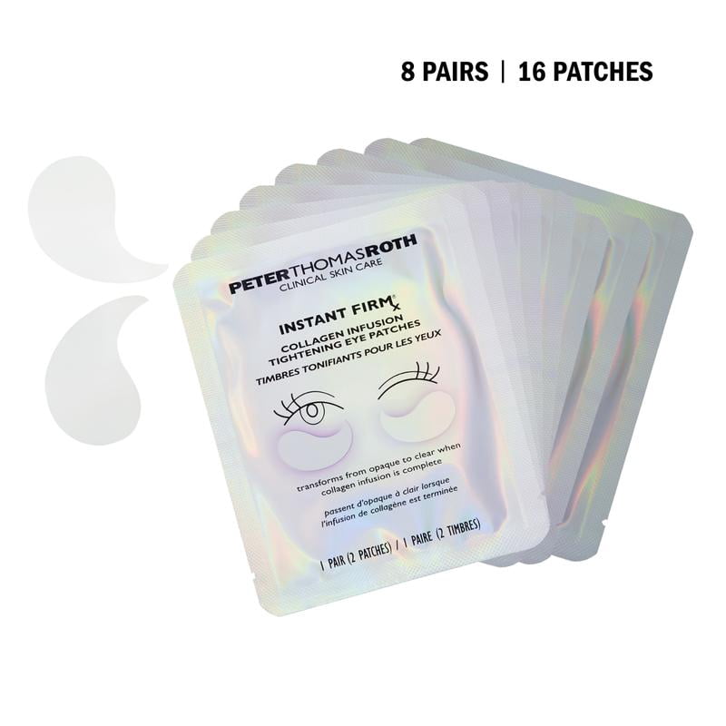 Collagen Infusion Tightening Eye Patches (8 Pairs), Color Changing ...