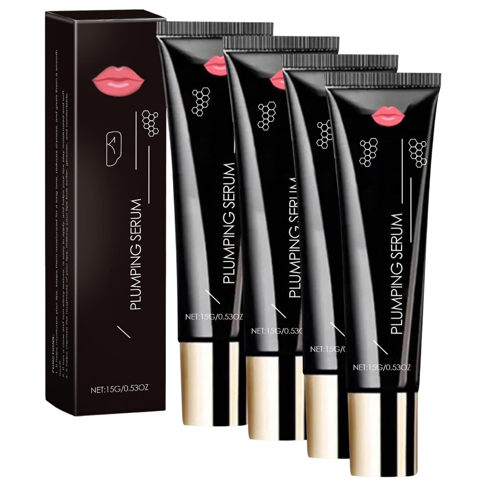 Collagen Lip Booster Plumping Serum Oil, Reduce Lip Line Anti ...