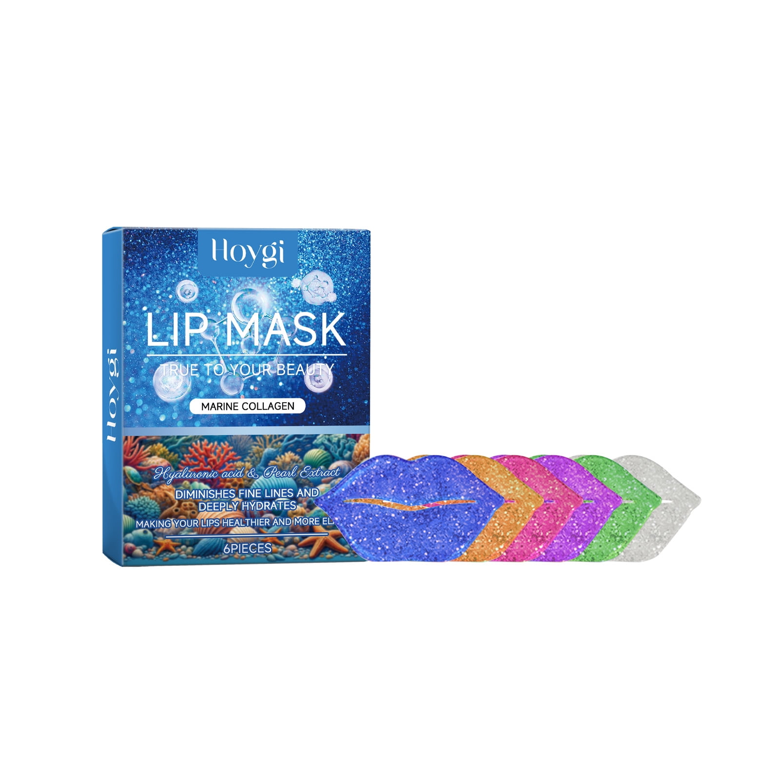 Collagen Lip Mask Fade Lip Lines, Remove Dead Skin, Prevent Dry And ...