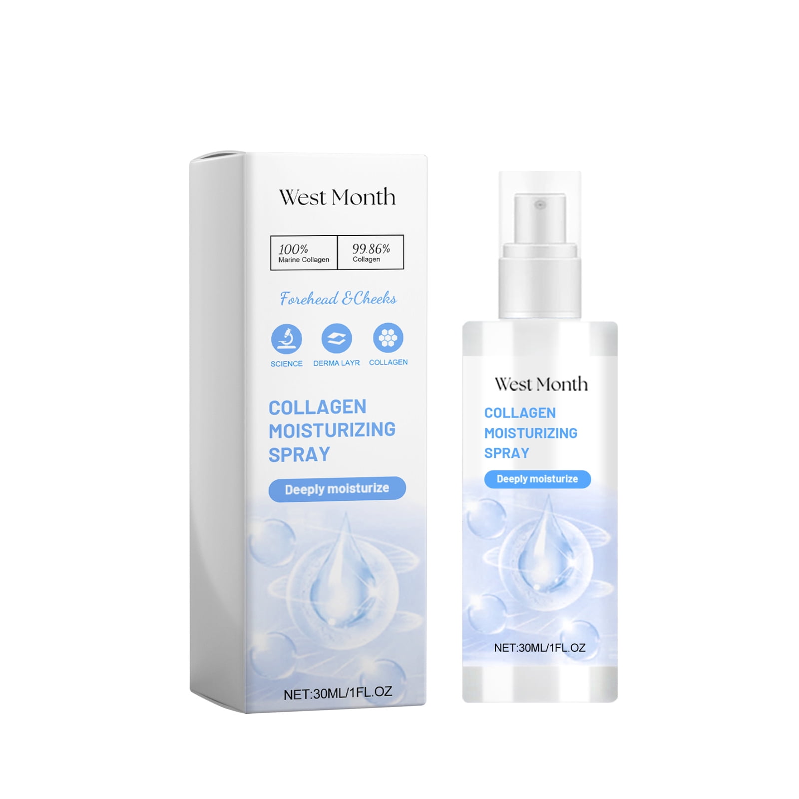 Collagen Mist, hydrates and moisturizes skin to reduce the appearance ...