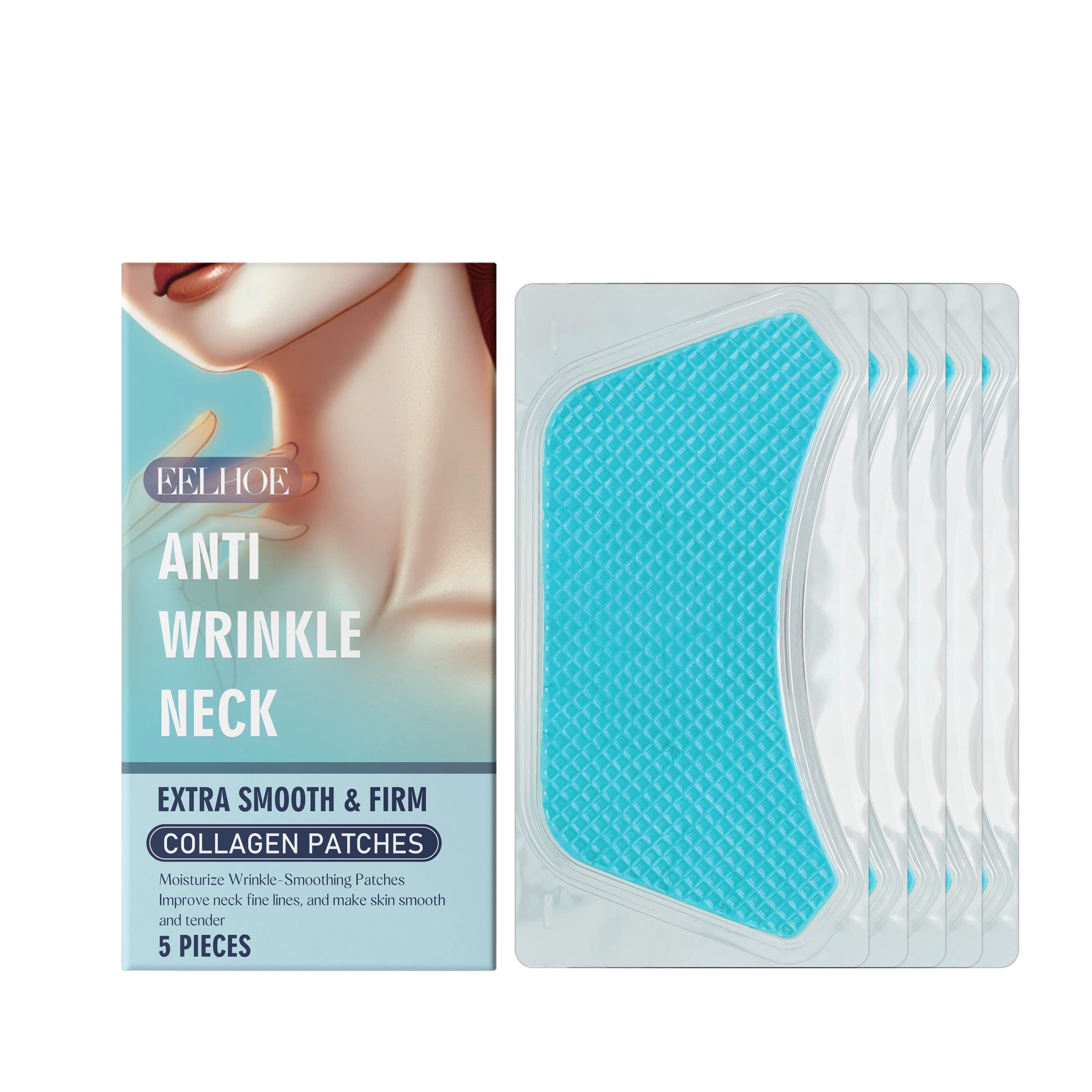 Collagen Neck Patch Gently Nourishes And Lifts Neck Skin Elastic ...