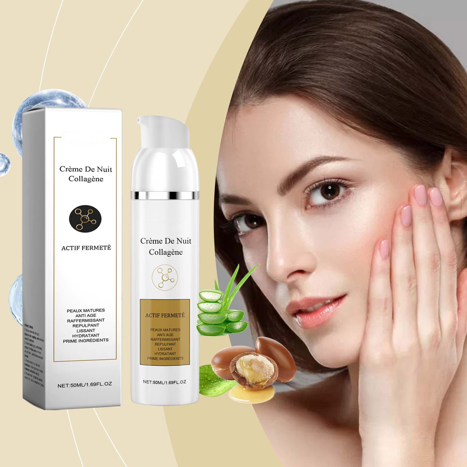 Collagen Night C Ream Can Deeply Nourish And Moisturize Making The Skin