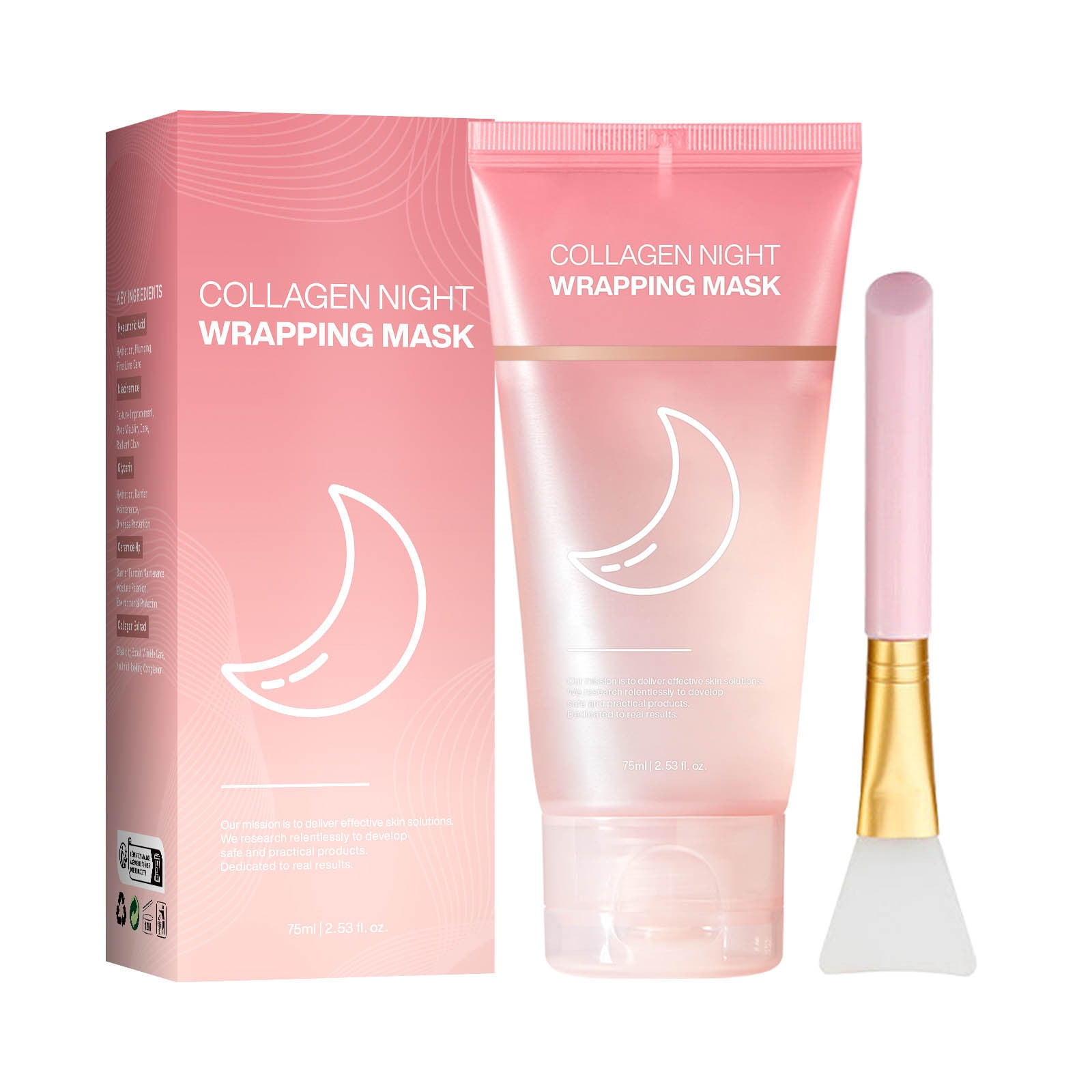 Collagen Night Wrapping Collagen Face Overnight Organic Collagen Face ...