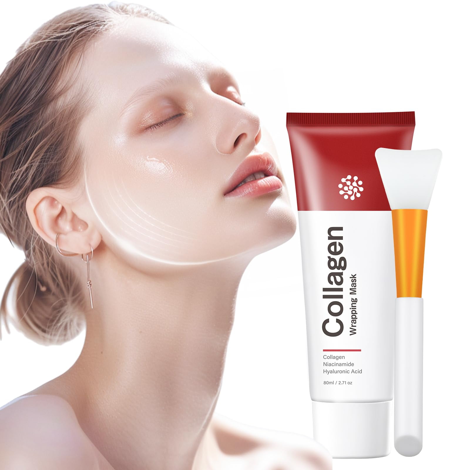 Collagen Night Wrapping IFF17 Hydrating Peel Off for Women Tightening ...