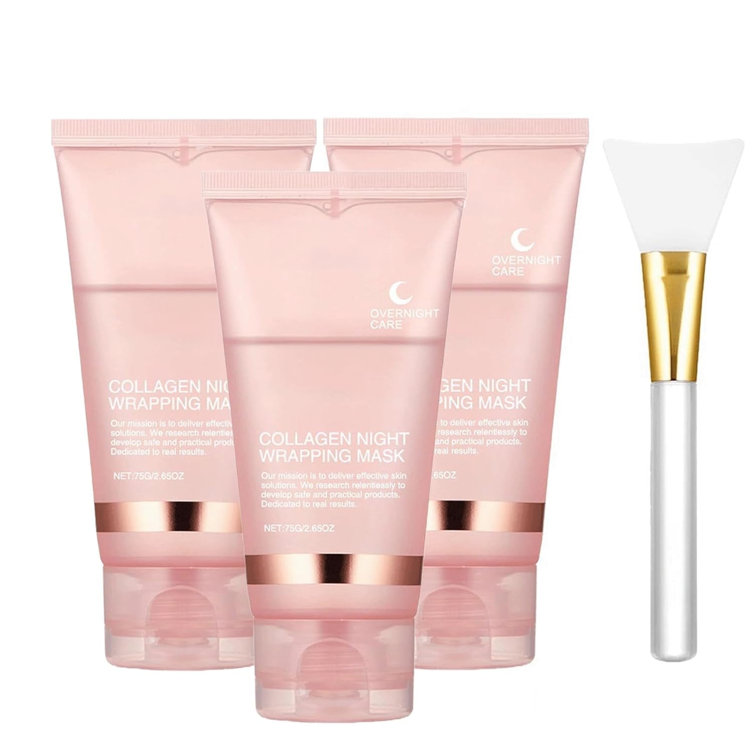 Collagen Night Wrapping Mask,Collagen Overnight Wrapping Mask Peel Off ...