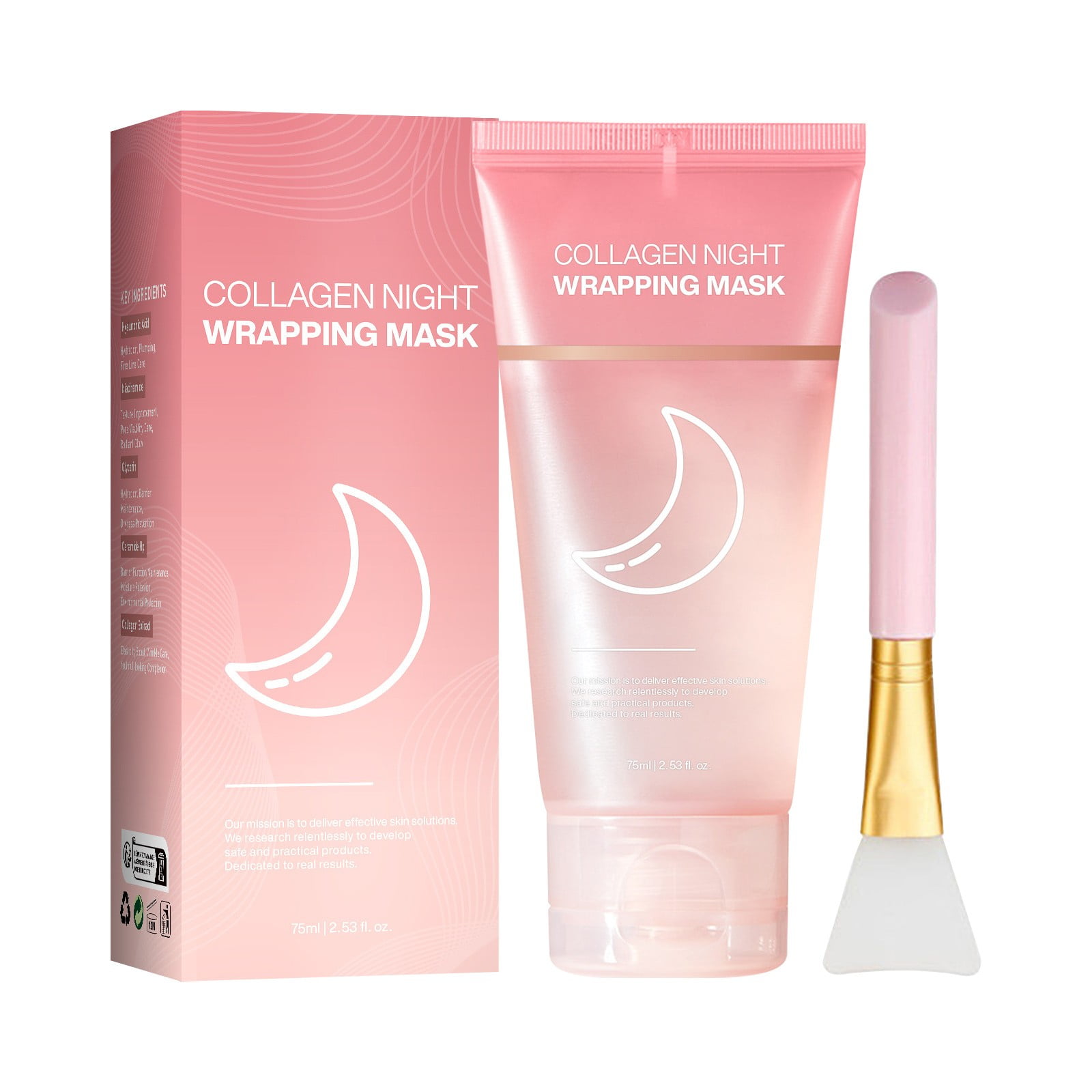 Collagen Night Wrapping Mask, Collagen Overnight Wrapping Peel off ...